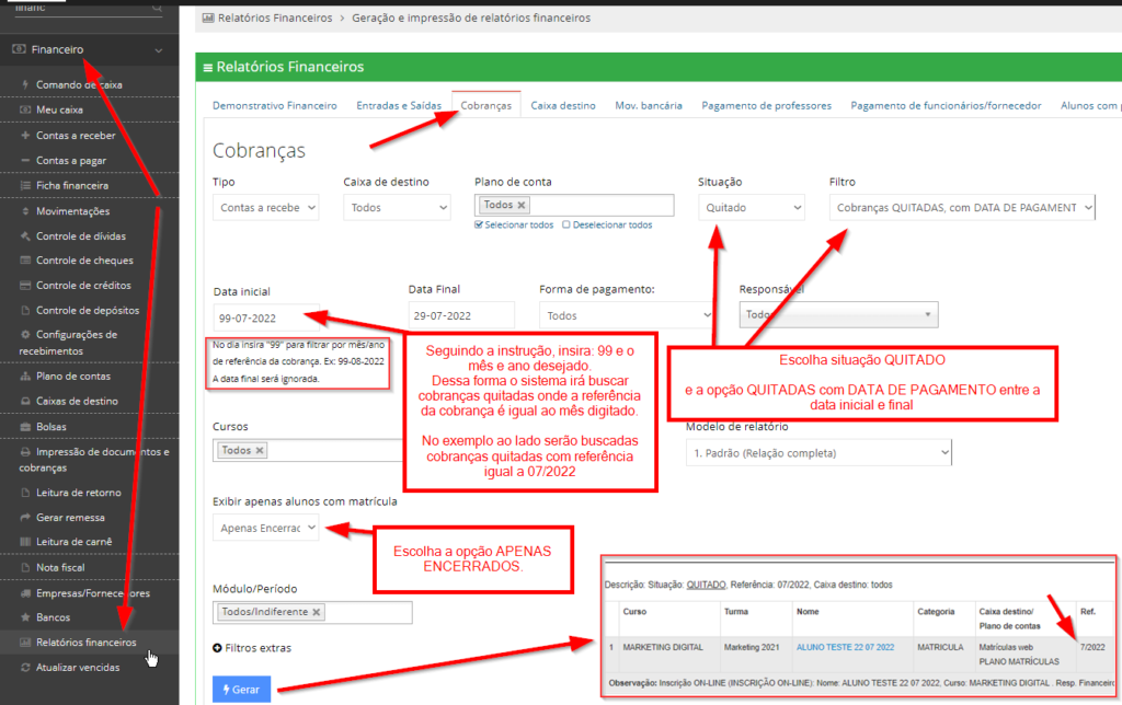 Como imprimir boleto/gerar 2ª via de pagamento do Sistema SIGA – Manual ...